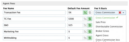 Automate your percent-based commission fees